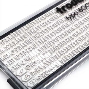 Trodat 6003 3 mm 336 Karakter Harf Takımı 16003 – Halsa Kırtasiye